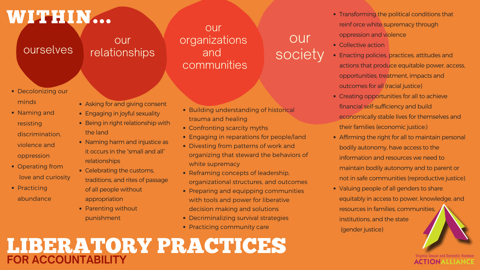 Liberatory Practices for Accountability Across the Social Ecological ...
